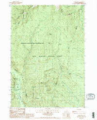 Hi-Res Interactive Map of Stairs Mountain, Coos County, NH in 1987 ...